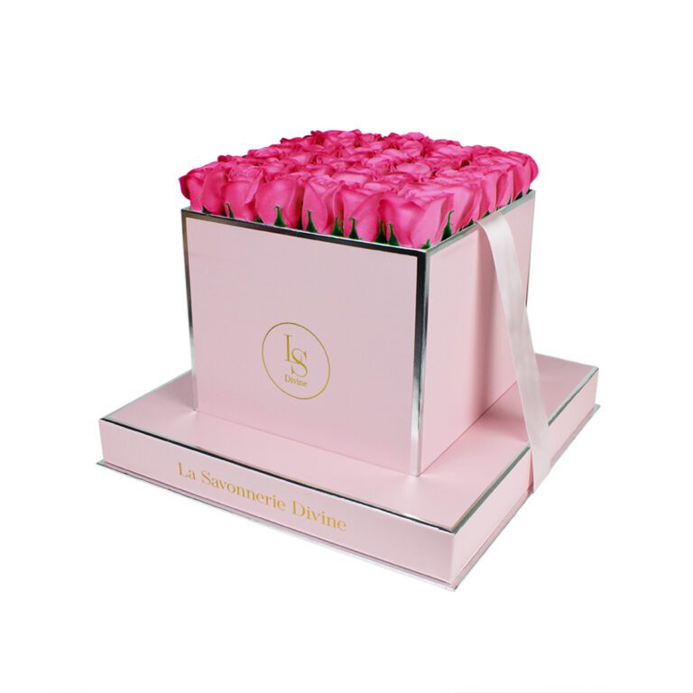 Pink Surprise Soap Flower Box La Savonnerie Divine